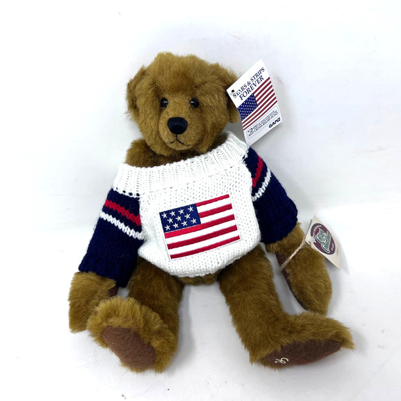 GANZ | Toys | Ganz Cottage Collectibles Cooper Jointed Bear 3 American ...